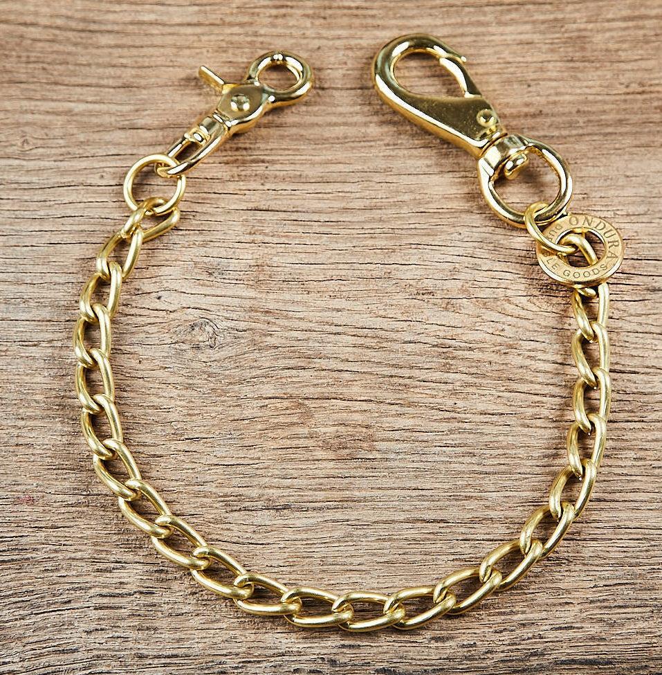 Ondura brass wallet chain | motogadget