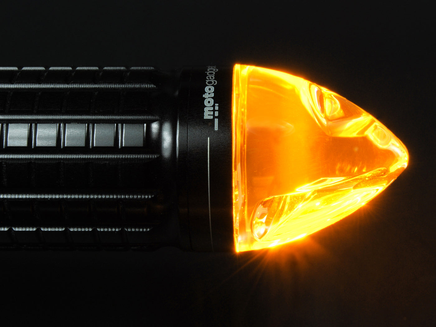 mo.blaze cone LED handlebar end indicators | motogadget